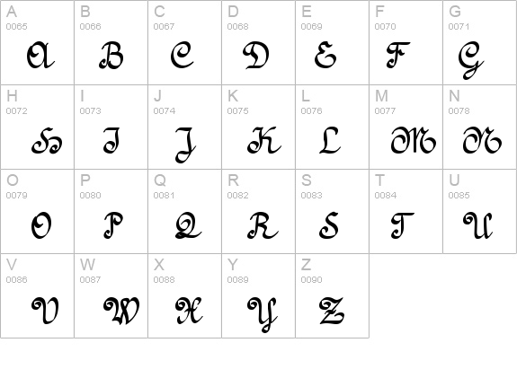 Amptmann Script Font - FontZone.net