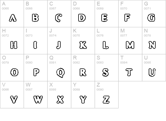 Astro Creep 2 Font - FontZone.net