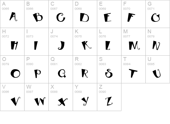 Bebop Font - FontZone.net