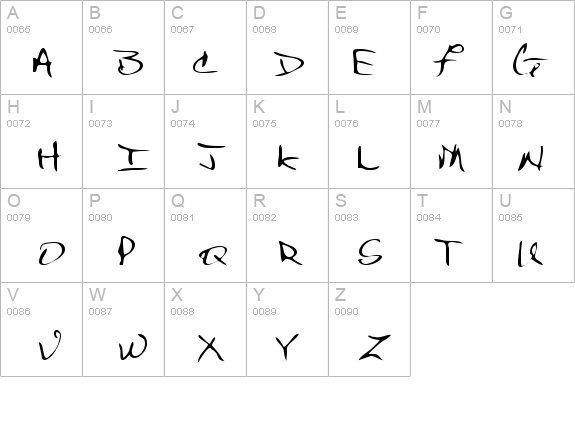 Bert Regular Font - FontZone.net