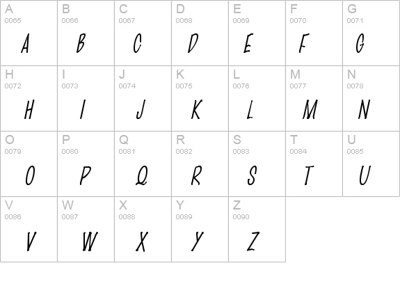 MarkingPen-Thin Italic Font - FontZone.net