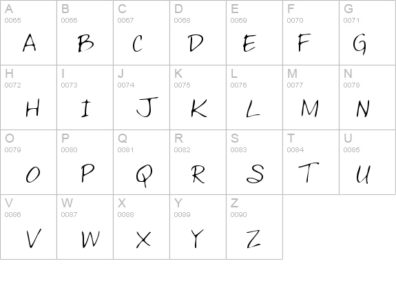 SherylsHand Font - FontZone.net