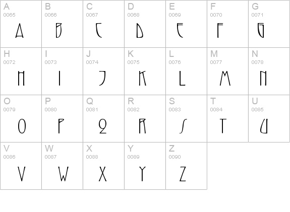 Shrifteen Font - FontZone.net