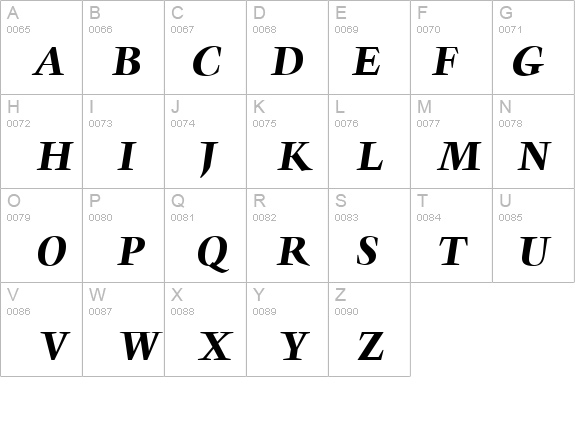 Triumph Bold Italic Font - FontZone.net