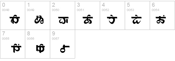 Maharani-Hiragana Font - FontZone.net