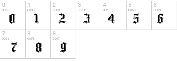 ShadowedBlack Font - FontZone.net