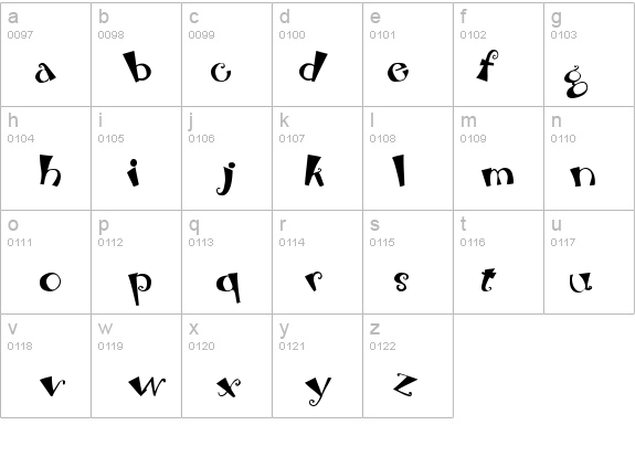 Bebop Font - FontZone.net