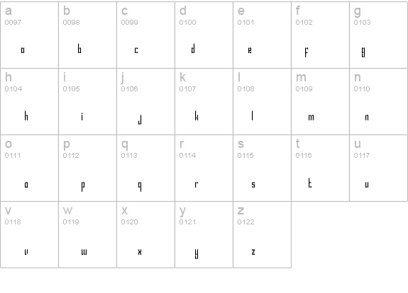 Bravado Block Thin Regular Font - FontZone.net