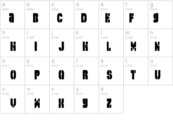 Space Cruiser Condensed Font - FontZone.net