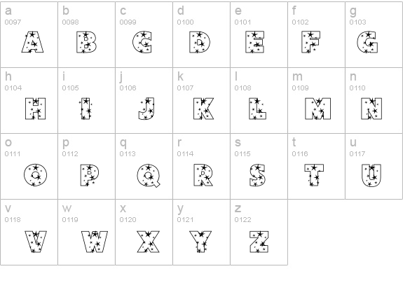 Starlight Sans JL Font - FontZone.net