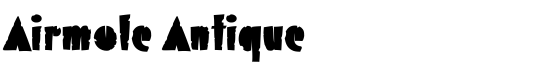 Airmole Antique Font - FontZone.net