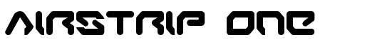 Airstrip One Font - FontZone.net