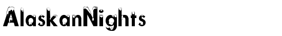 Download AlaskanNights Font - Thousands of fonts to download for free