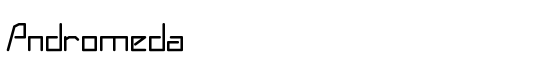 Download Andromeda Font - Thousands of fonts to download for free