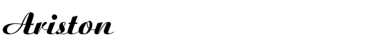 Download Ariston Font - Thousands of fonts to download for free