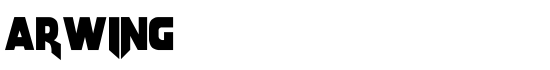 Arwing Font - FontZone.net