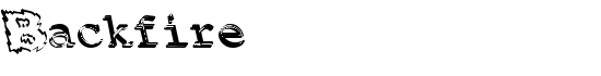 Backfire Font - FontZone.net
