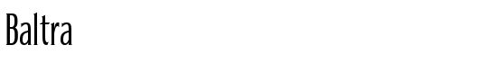 Download Baltra Font - Thousands of fonts to download for free