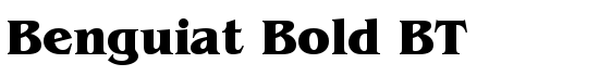 Download Benguiat Bold BT Font - Thousands of fonts to download for free