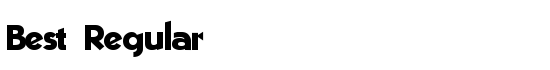 Best Regular Font - FontZone.net