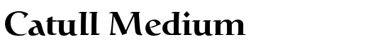 Download Catull Medium Font - Thousands of fonts to download for free