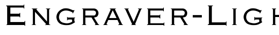 Download Engraver-Light Font - Thousands of fonts to download for free