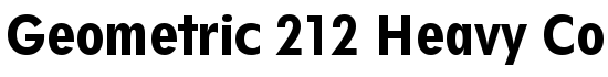 Download Geometric 212 Heavy Condensed BT Font - Thousands of fonts to ...
