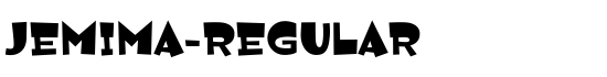 Download Jemima-Regular Font - Thousands of fonts to download for free