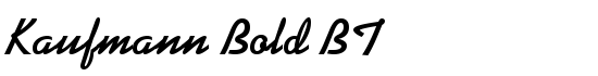 Download Kaufmann Bold BT Font - Thousands of fonts to download for free