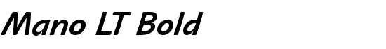 Download Mano LT Bold Font - Thousands of fonts to download for free