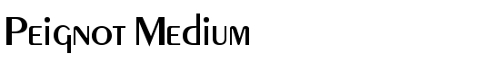 Download Peignot Medium Font - Thousands of fonts to download for free