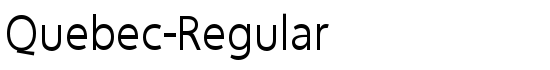 Download Quebec-Regular Font - Thousands of fonts to download for free