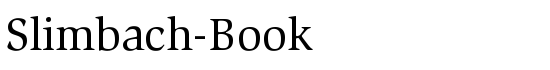 Download Slimbach-Book Font - Thousands of fonts to download for free