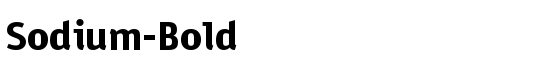 Download Sodium-Bold Font - Thousands of fonts to download for free