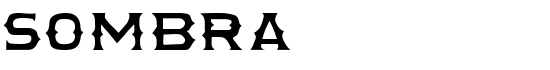 Download Sombra Font - Thousands of fonts to download for free
