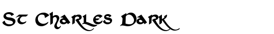 Download St Charles Dark Font - Thousands of fonts to download for free