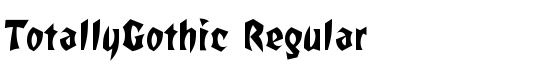 Download TotallyGothic Regular Font - Thousands of fonts to download ...