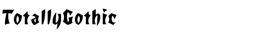 Download TotallyGothic Font - Thousands of fonts to download for free