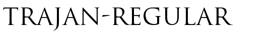 Download Trajan-Regular Font - Thousands of fonts to download for free