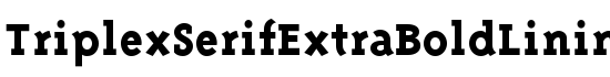 Download TriplexSerifExtraBoldLining Font - Thousands of fonts to ...