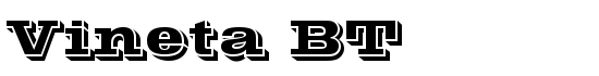 Download Vineta BT Font - Thousands of fonts to download for free